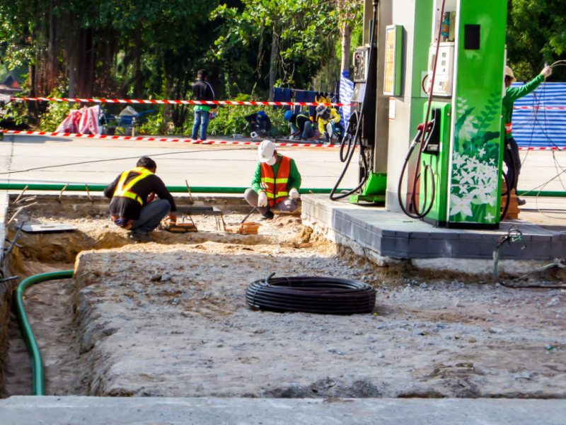 Chemical Injection Program at Former Gas Station - SCG Remediation Services